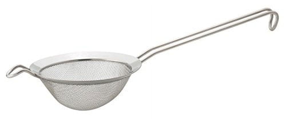 HIC Kitchen Fine Double Mesh Strainer, 18/8 Stainless Steel, Set of 2 ...