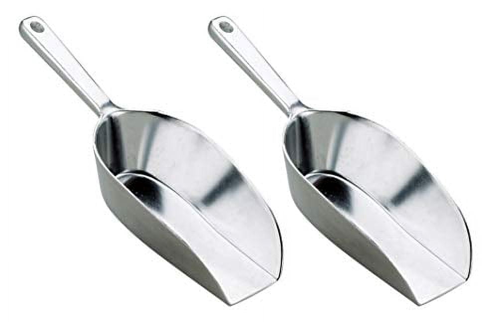 HIC Kitchen Flat Bottom Food Utility Scoop, 7.5-Inch, 185-Millimeter ...