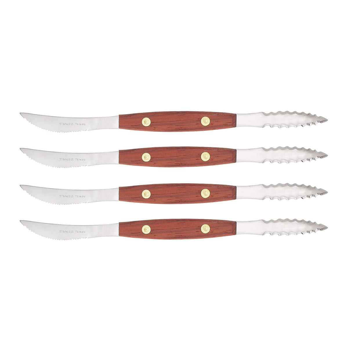 HIC Kitchen Squirt Free Serrated Twin-Blade Grapefruit Sectioning Knife ...
