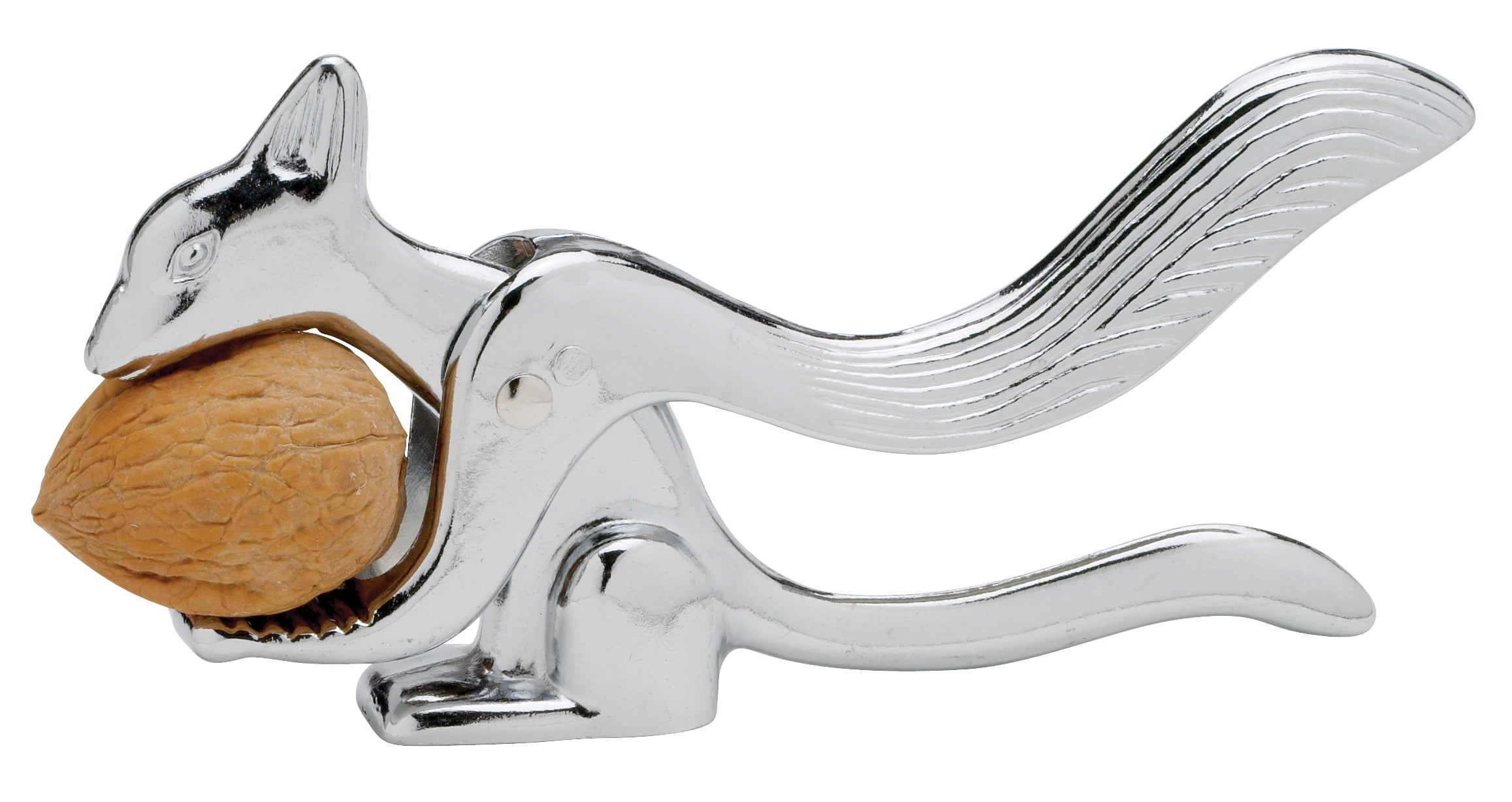 HIC Kitchen Squirrel Nutcracker, Heavyweight Aluminum, Manual Metal ...