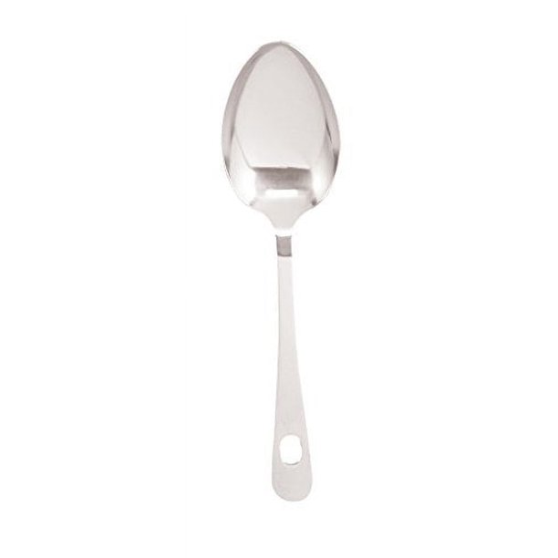 HIC Serving Spoon Set, Japanese Stainless Steel, Solid and Pierced ...