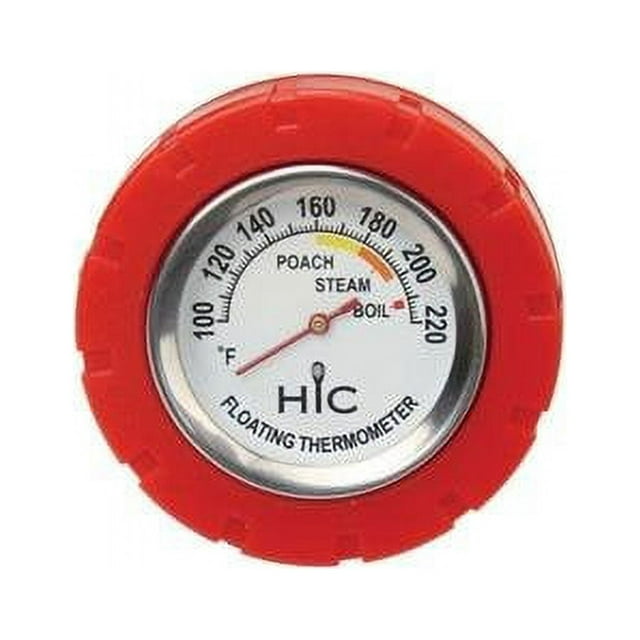 HIC Slow Cooker Waterproof Floating Thermometer, Stainless Steel ...