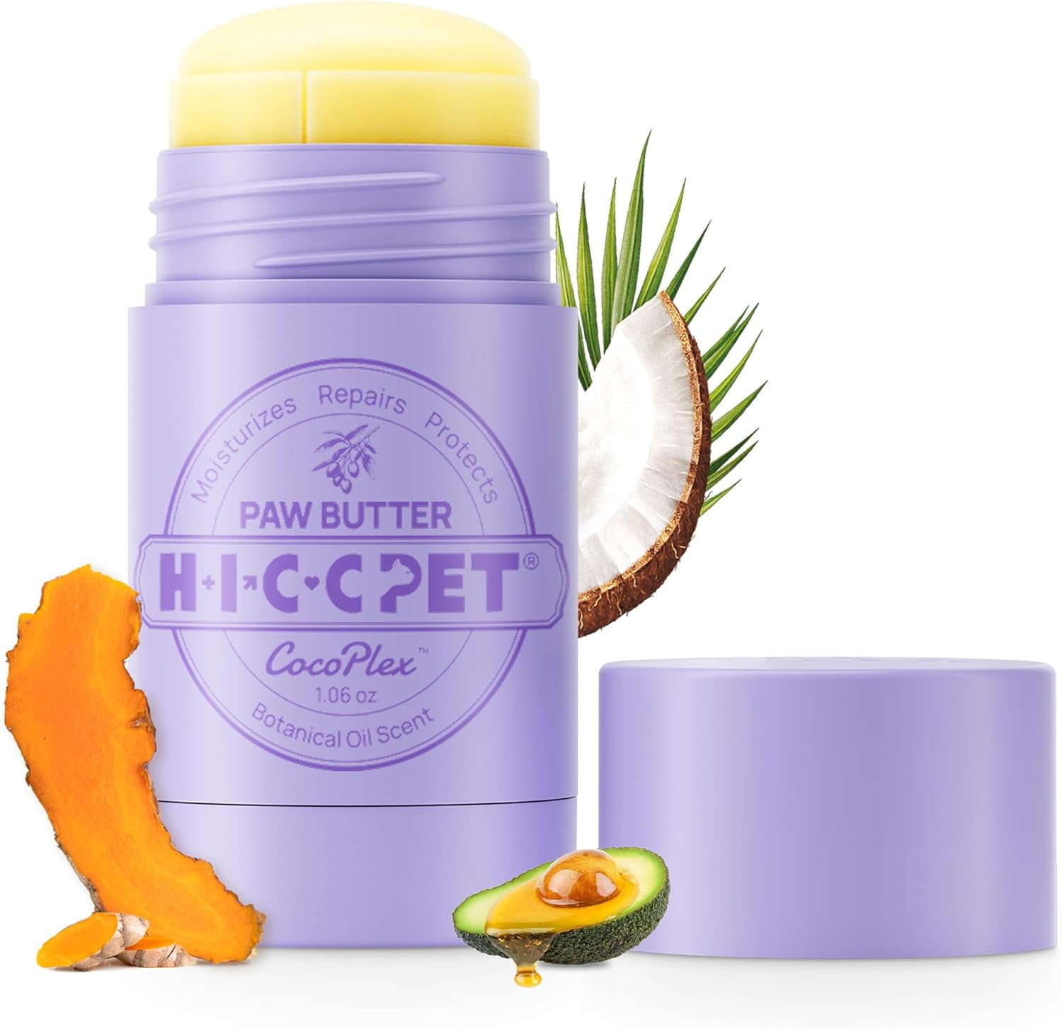 HICC PET Dog Paw Balm for Dogs & Cats, Moisturizing and Healing Dry ...