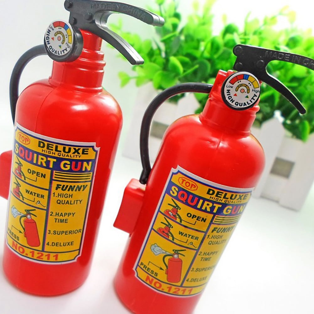 HICESS Funny Simulation Fire Extinguisher Bathtub Beach Water Squirt ...
