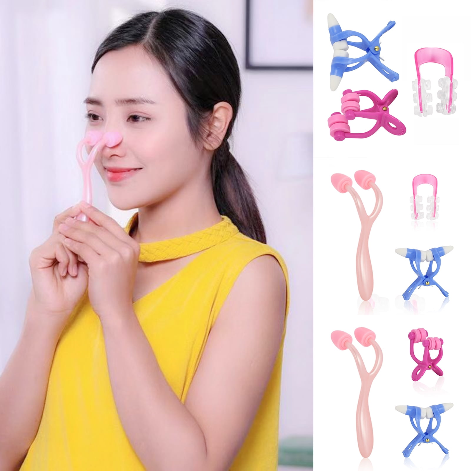 HICESS Nose Shaper Clip Ergonomic Design Painless Effective Easy to Use ...