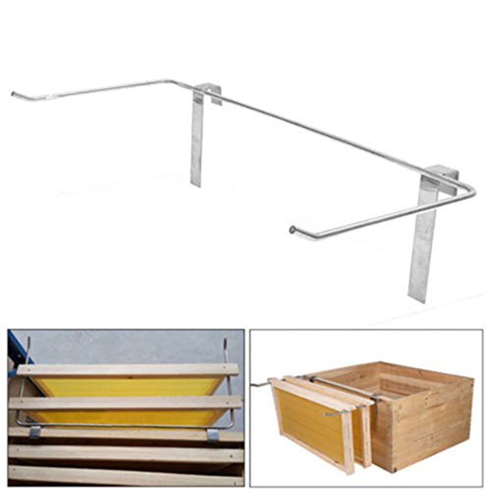 HICESS Stainless Steel Beehive Frame Holder Beekeeping Perch Stand ...