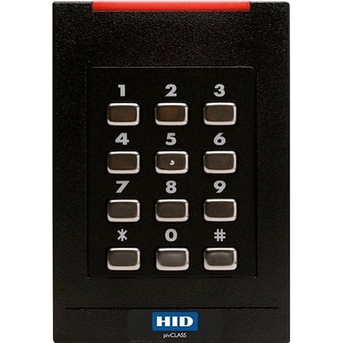 HID 921PHRNEK0032W pivCLASS SE RPK40-H Smart Keypad Reader, 125 kHz HID ...