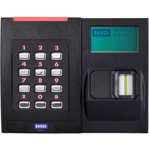 HID 928NFNTEK000TE iCLASS SE RKLB40 Biometric Reader, 13.56 MHz iCLASS ...
