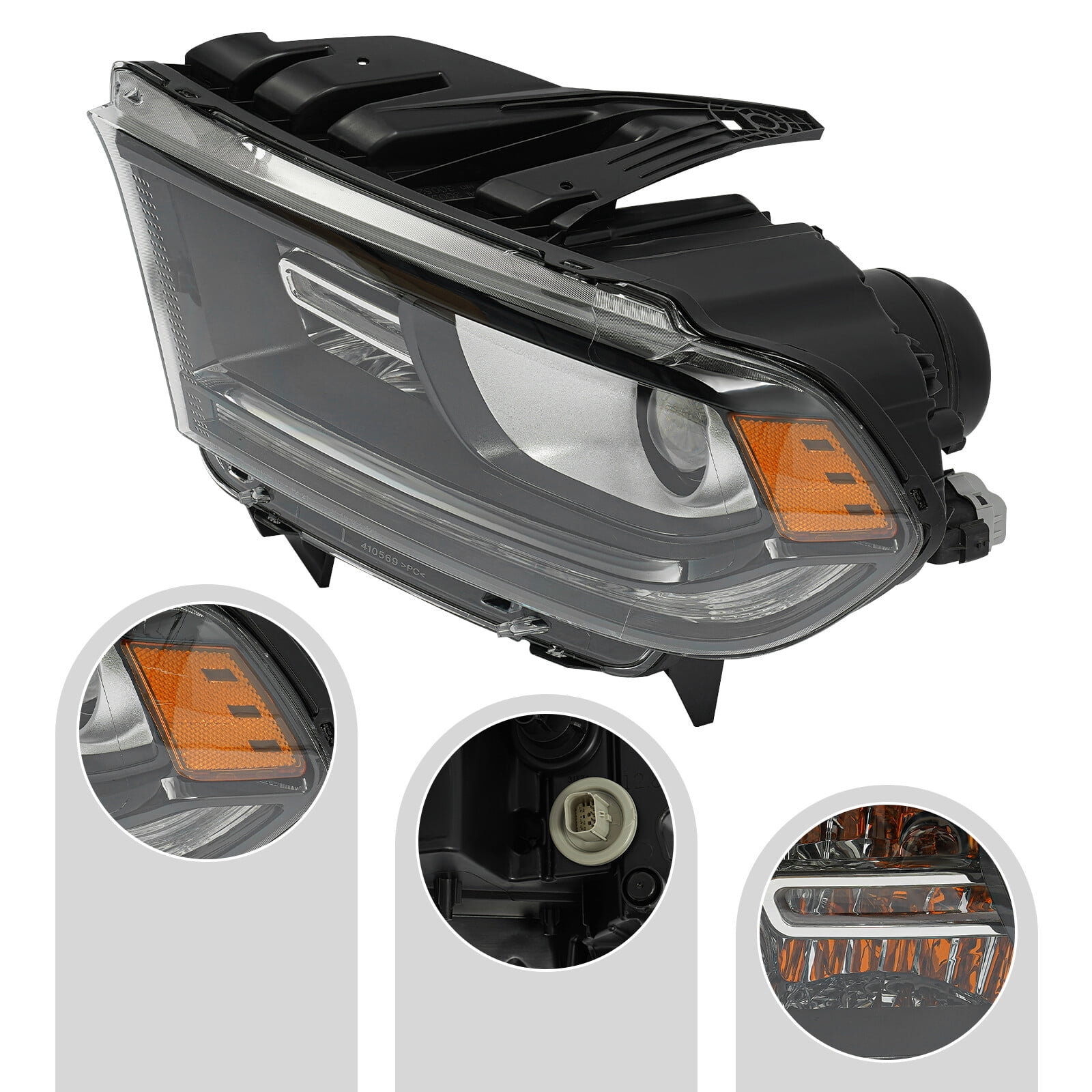HID Headlight Assembly for Dodge Durango 2016 2017 2018 2019 2020 Left ...