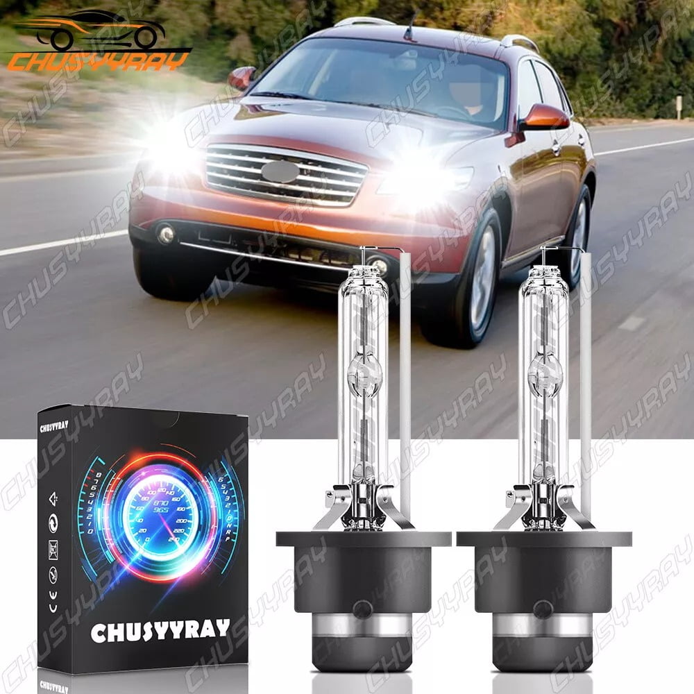 HID Headlight Bulbs fit for Infiniti FX35 2003-2012 High & Low Beam ...