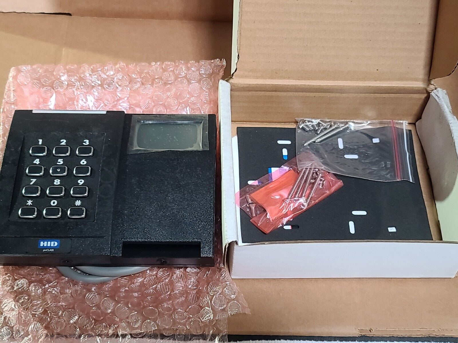 HID/LENEL pivCLASS RPKCL40-P C/CL LCD Keypad Reader (KEYPAD &LCD)New ...