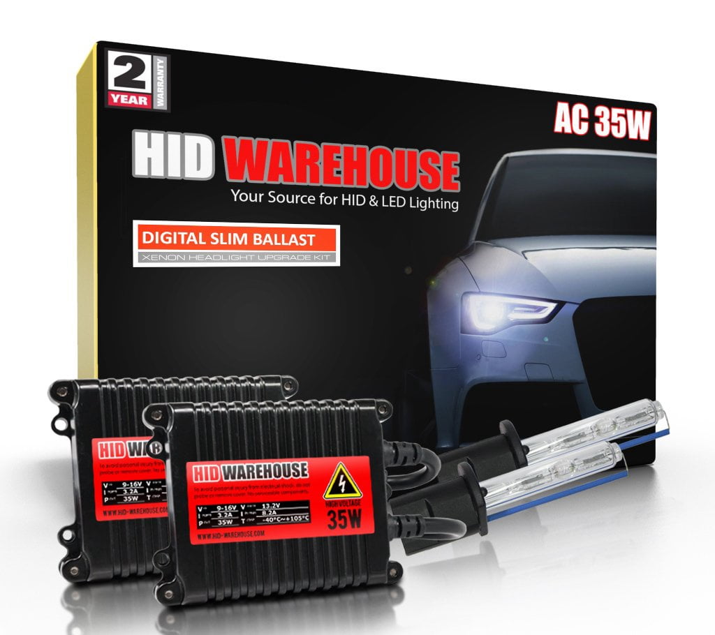 HID-Warehouse AC 35W HID Kit Xenon Light Headlight H1 6000K - Light ...