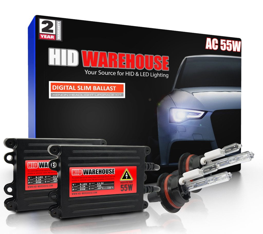 HID-Warehouse AC 55W HID Kit Xenon Light Headlight 9007 Bi-Xenon 5000K ...