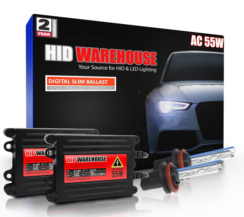 HID-Warehouse AC 55W HID Kit Xenon Light Headlight H11 4300K - Bright ...