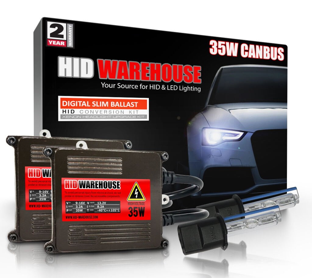 HID-Warehouse CanBus 35W H3 HID Kit - 4300K 5000K 6000K 8000K 10000K ...