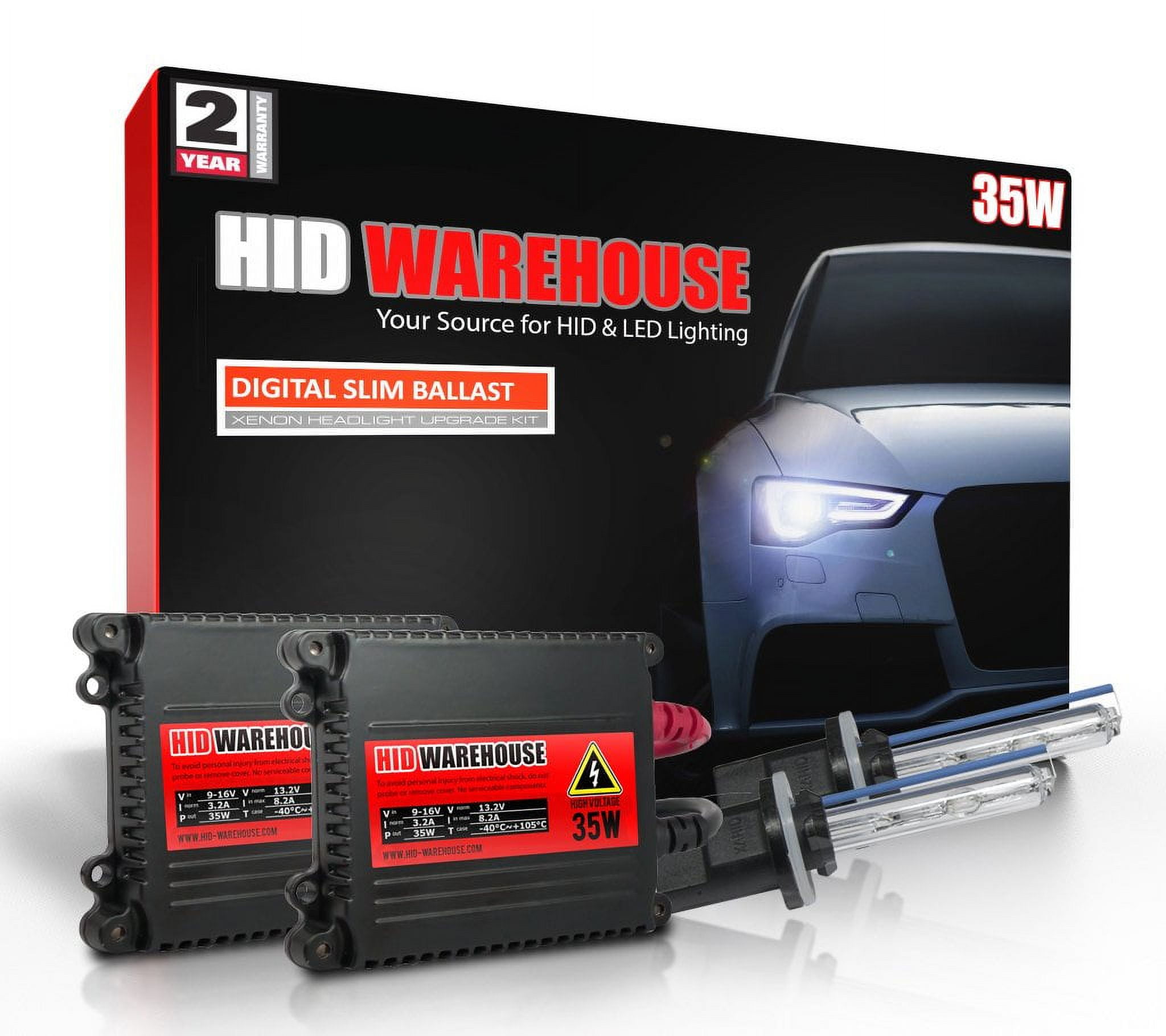 HID-Warehouse DC 35W HID Kit Xenon Light Headlight 880 881 - 4300K ...