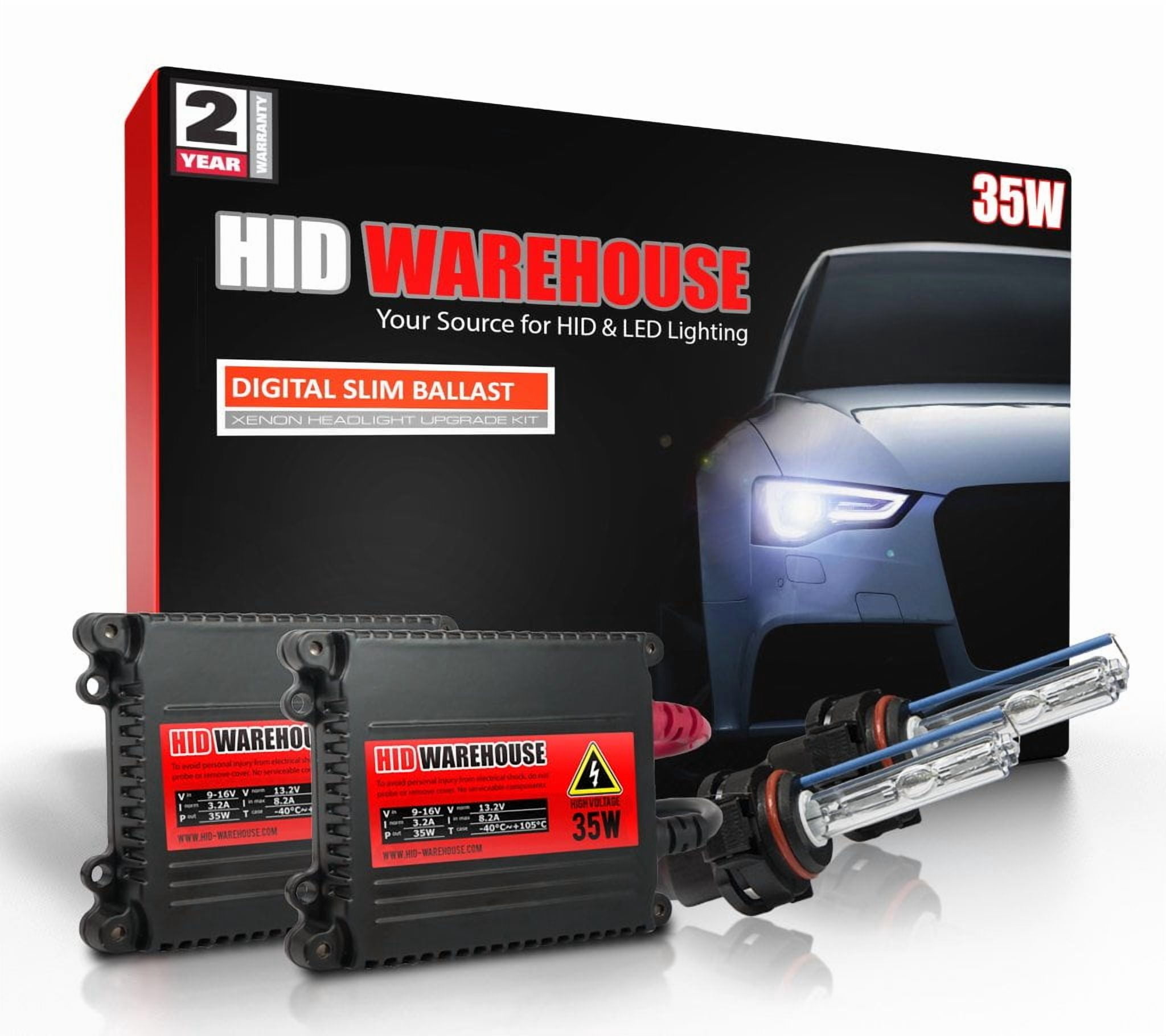 HID-Warehouse DC 35W HID Kit Xenon Light Headlight Fog 5202 3000K ...