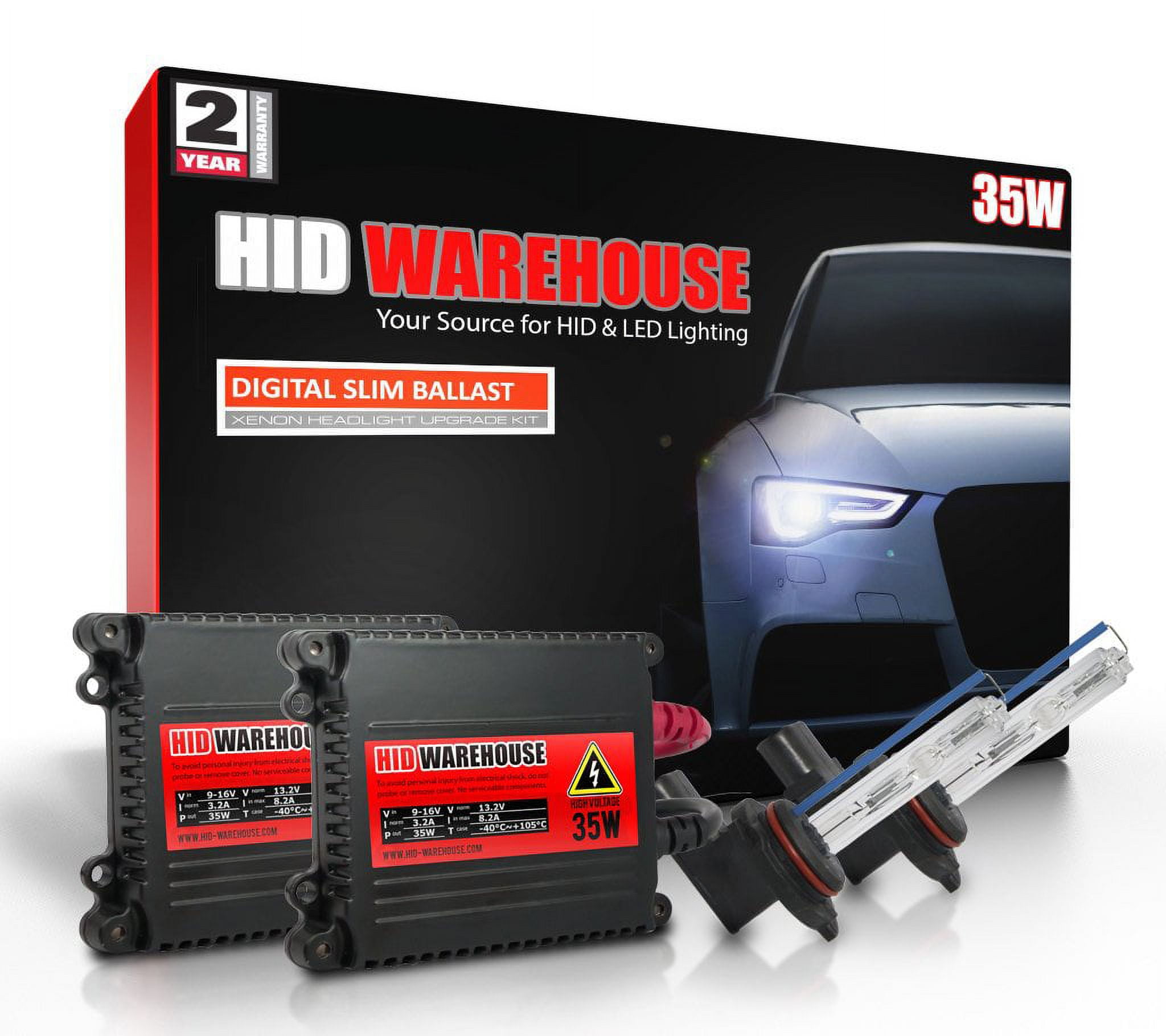 HID-Warehouse DC 35W HID Kit Xenon Light Headlight Fog 9012 4300K ...