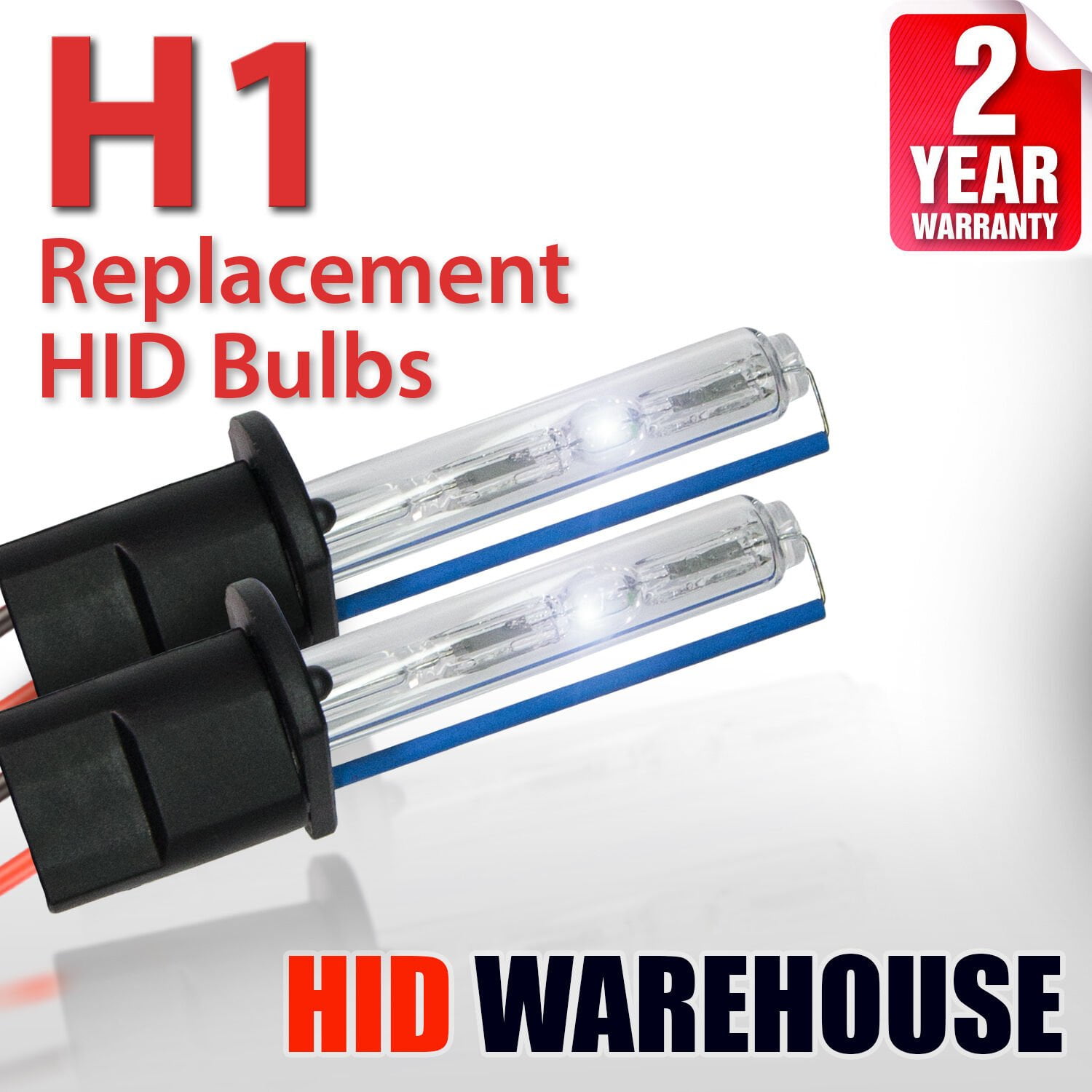 HID-Warehouse H1 HID Xenon Replacement Bulbs - 4300K 5000K 6000K 8000K ...
