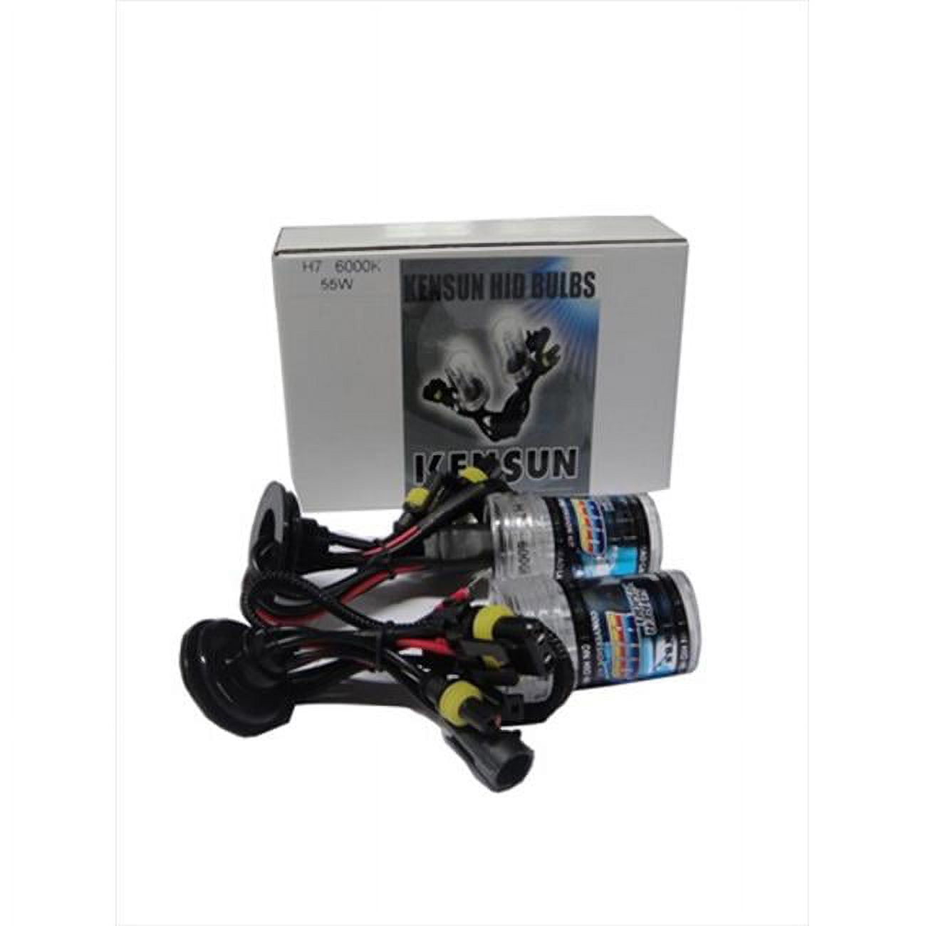 HID Xenon 5000K 35W AC Bulbs- Pure White - Walmart.com