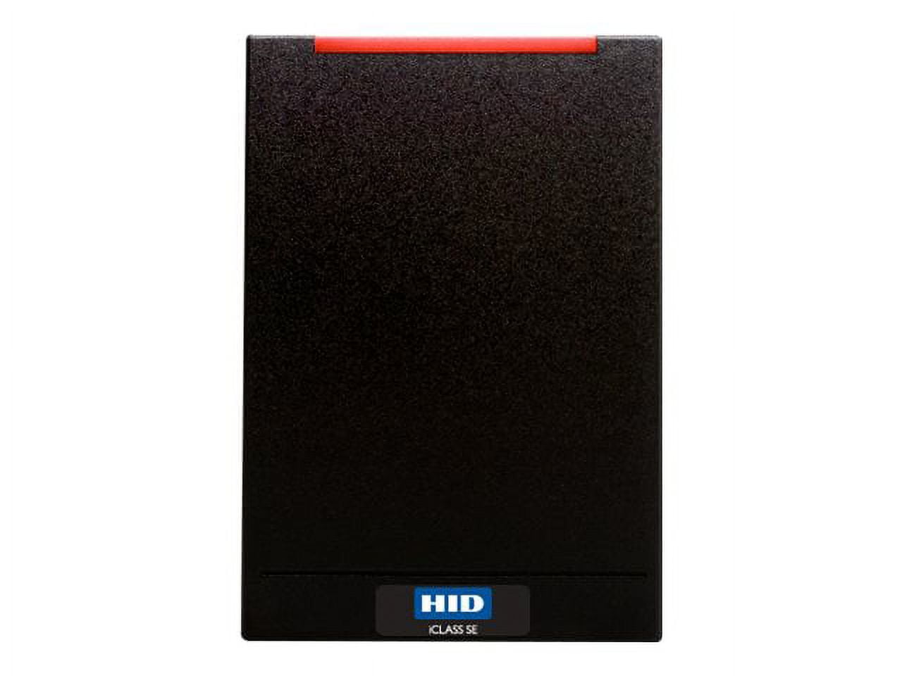 HID iCLASS SE R40 - Access control terminal - wired - Wiegand - black ...