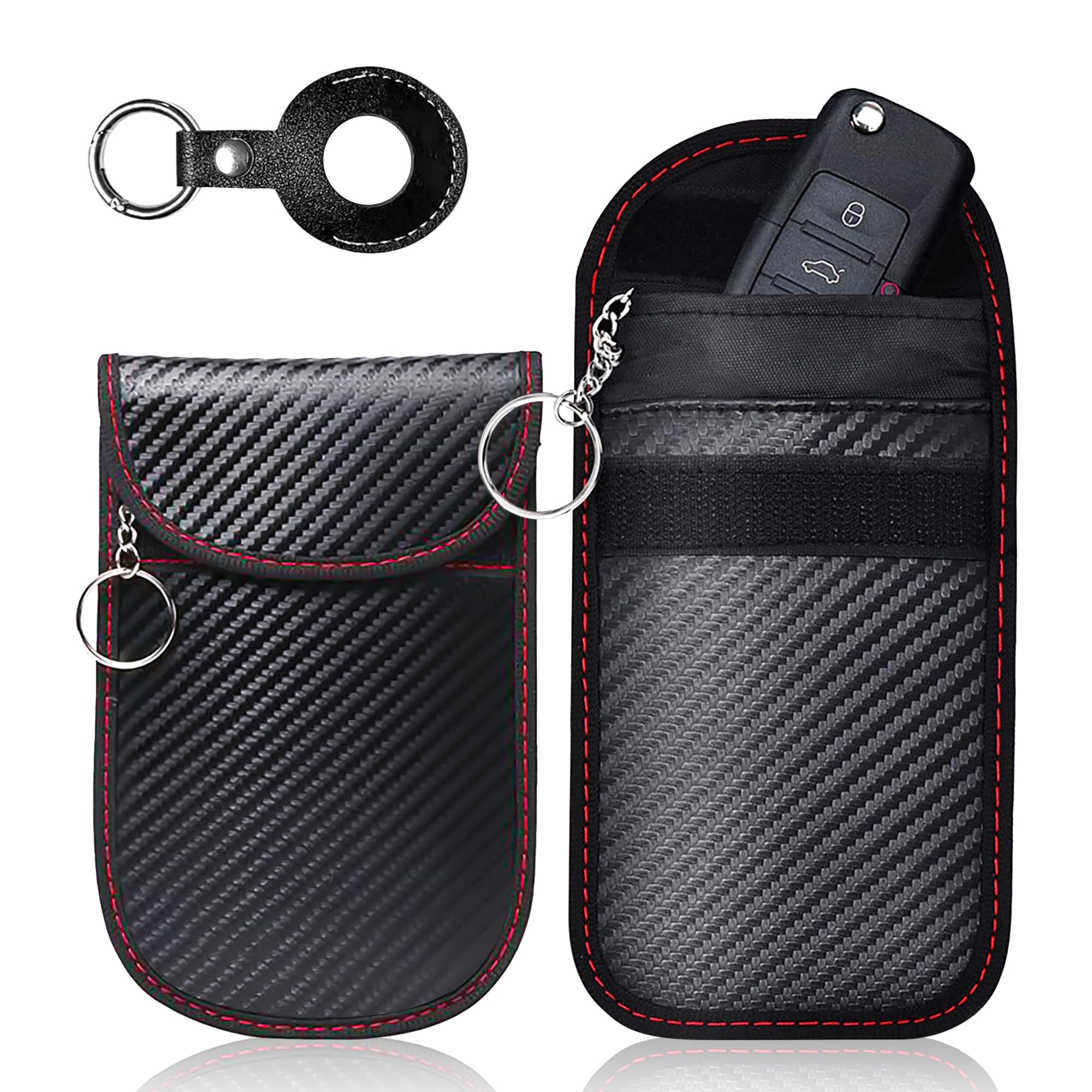 HIDAMAZY Faraday Key Fob KEF16 Protector - 2 Pack Faraday Bags for ...