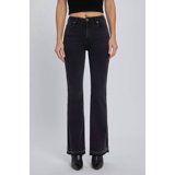 HIDDEN Happi Slit Flare Jeans - Walmart.com