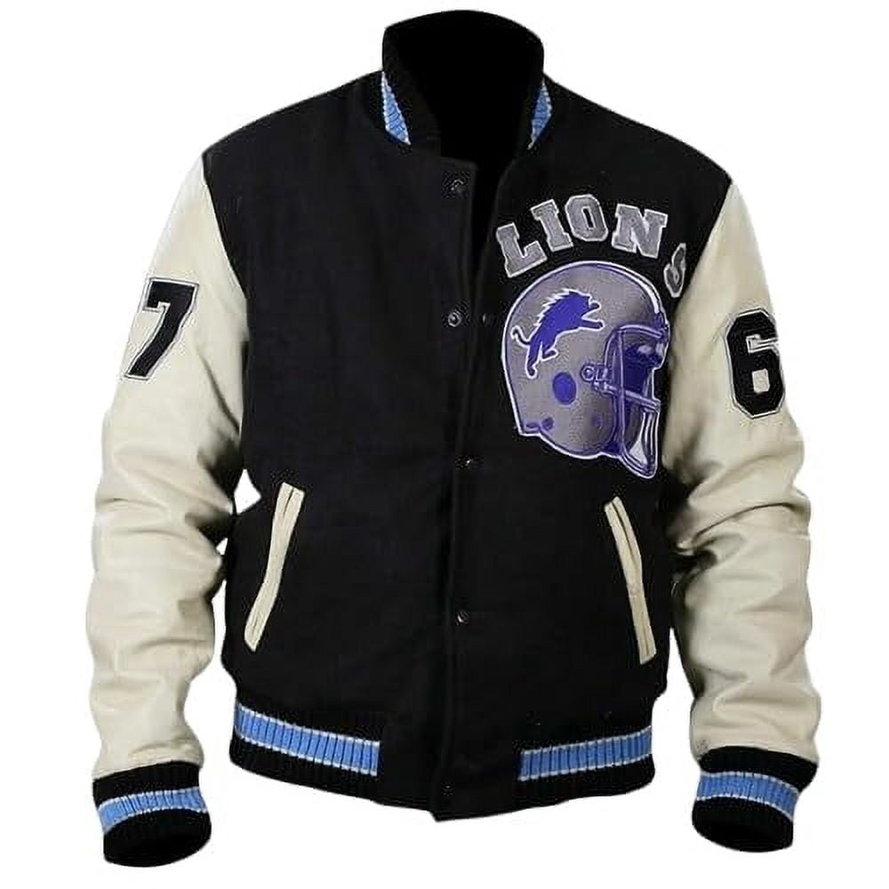 HIDE CRAFTS CLASSIC LEATHER New Hills Cop Axel Foley Varsity Jacket ...