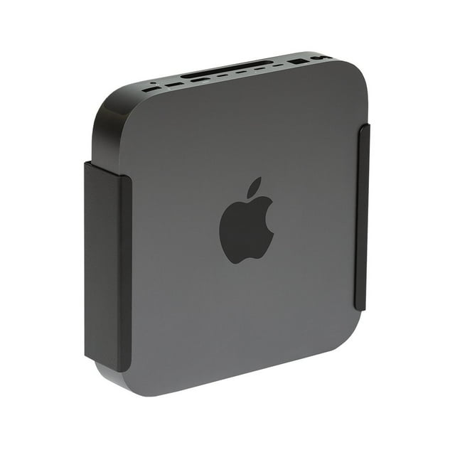 HIDEit Mounts MiniU (Black) Apple Mac Mini Device VESA Mount Wall Mount ...