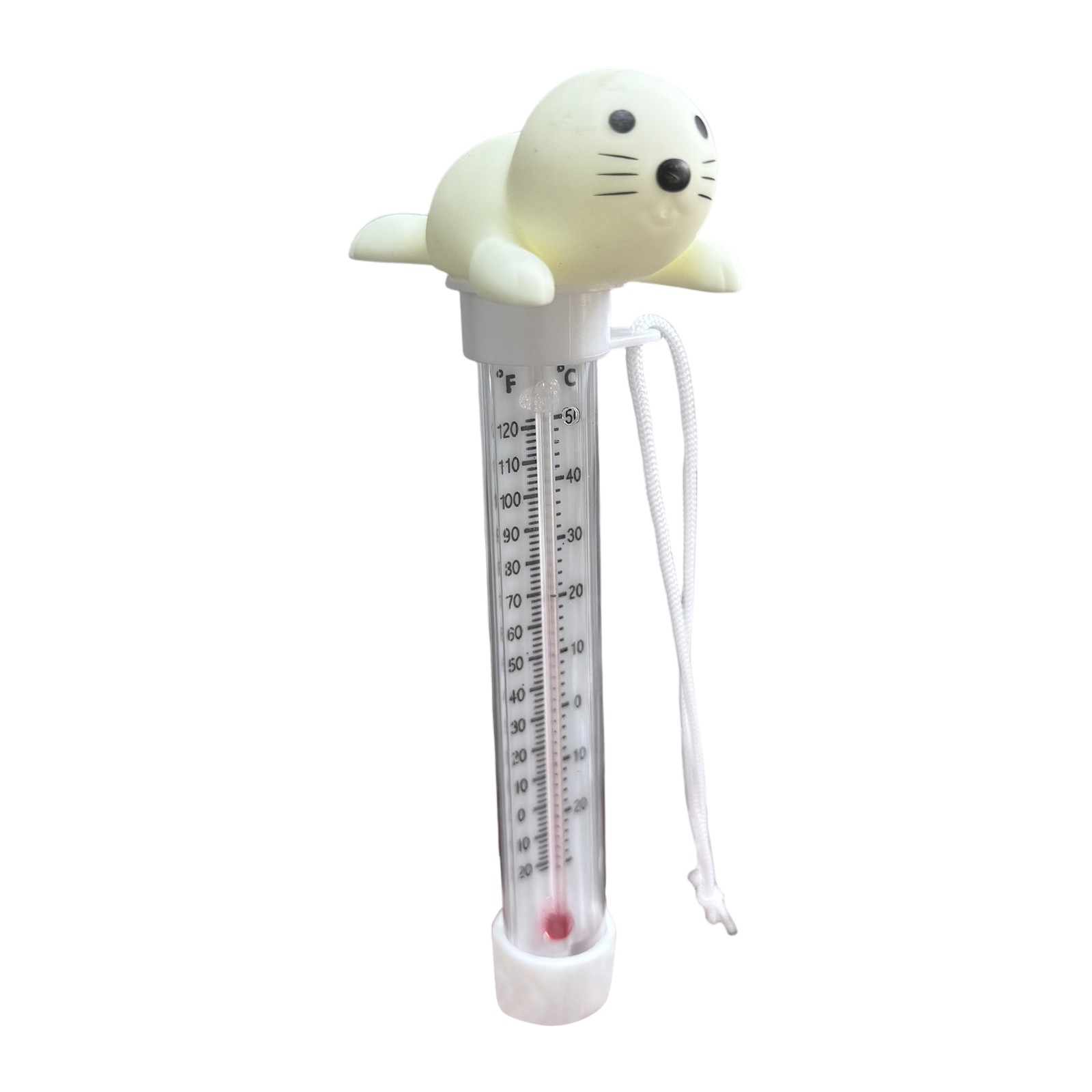 HIELLFQ Cute Floating Pool Thermometer Large Size Easy Read Cartoon ...