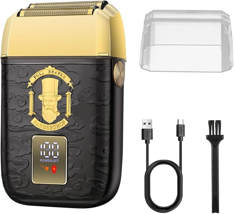 HIENA PRO Professional Foil Shaver for Men, Double Electric Foil ...