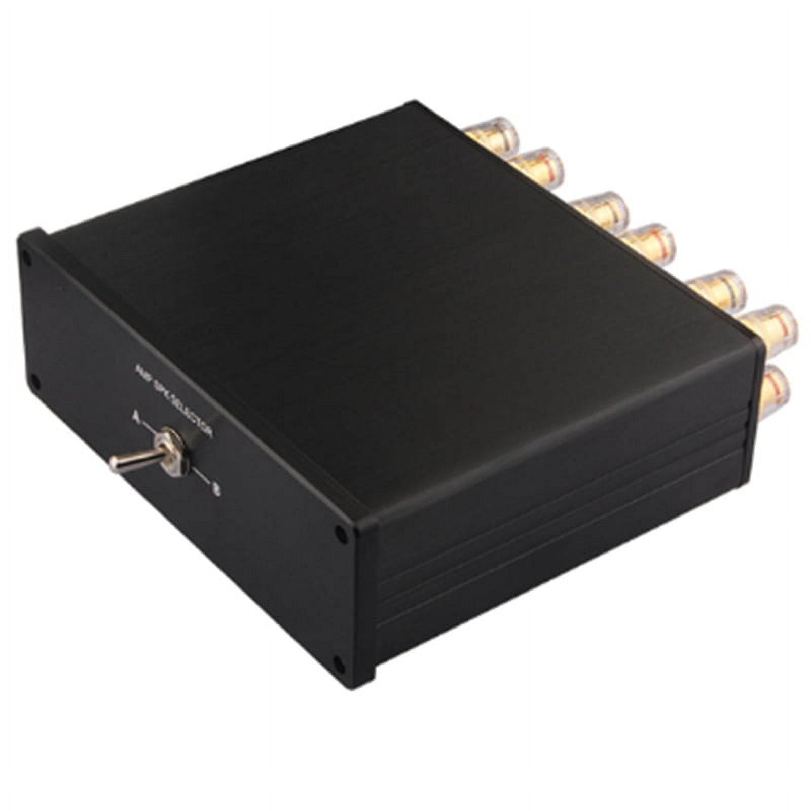 HIFI Lossless 4 IN 1 Out 2 IN 1 OUT Hifi Stereo RCA Audio Source Input Signal Switcher Switch ...