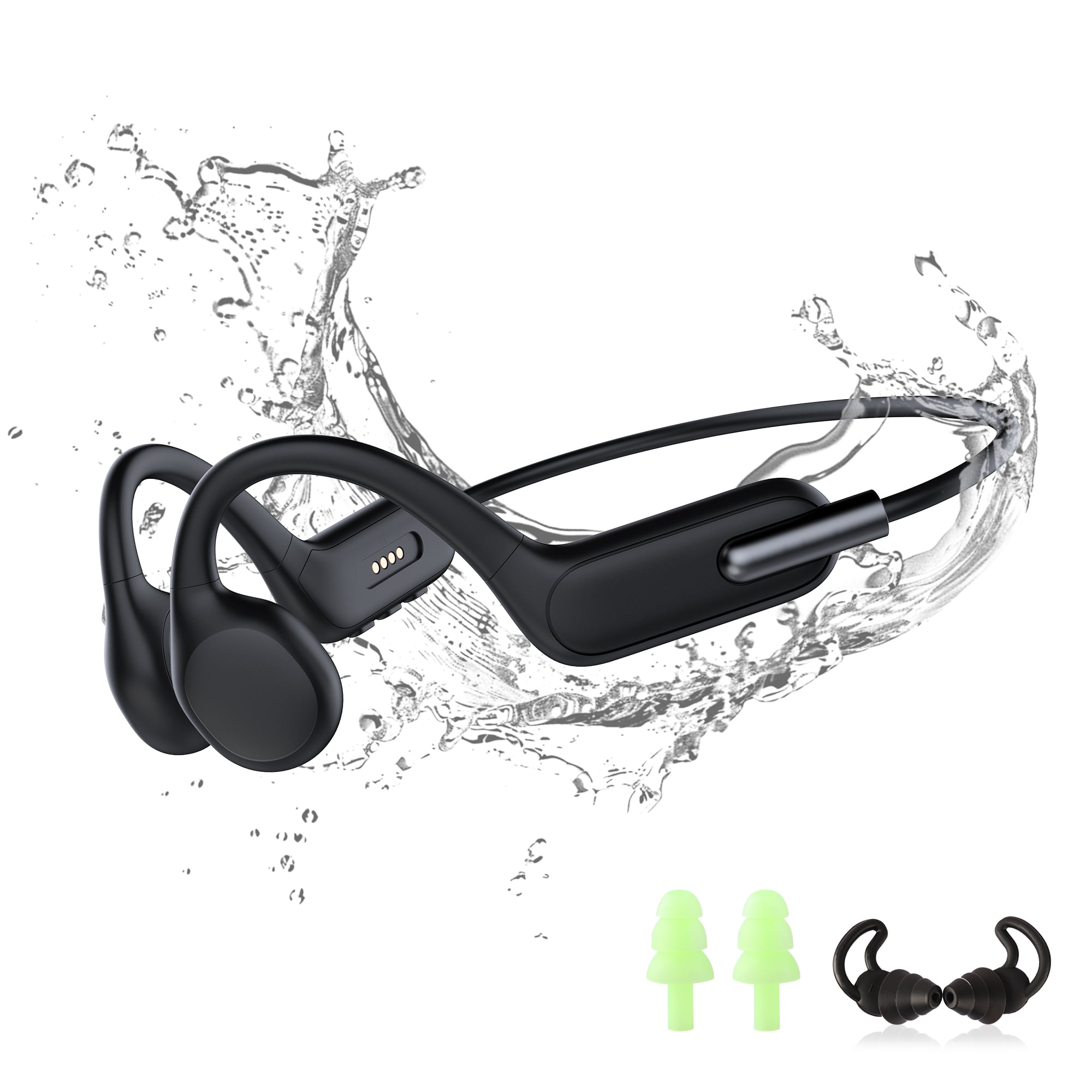 HIFI WALKER T10 Air Bone Conduction Swim Headphones,32GB MP3 Player ...