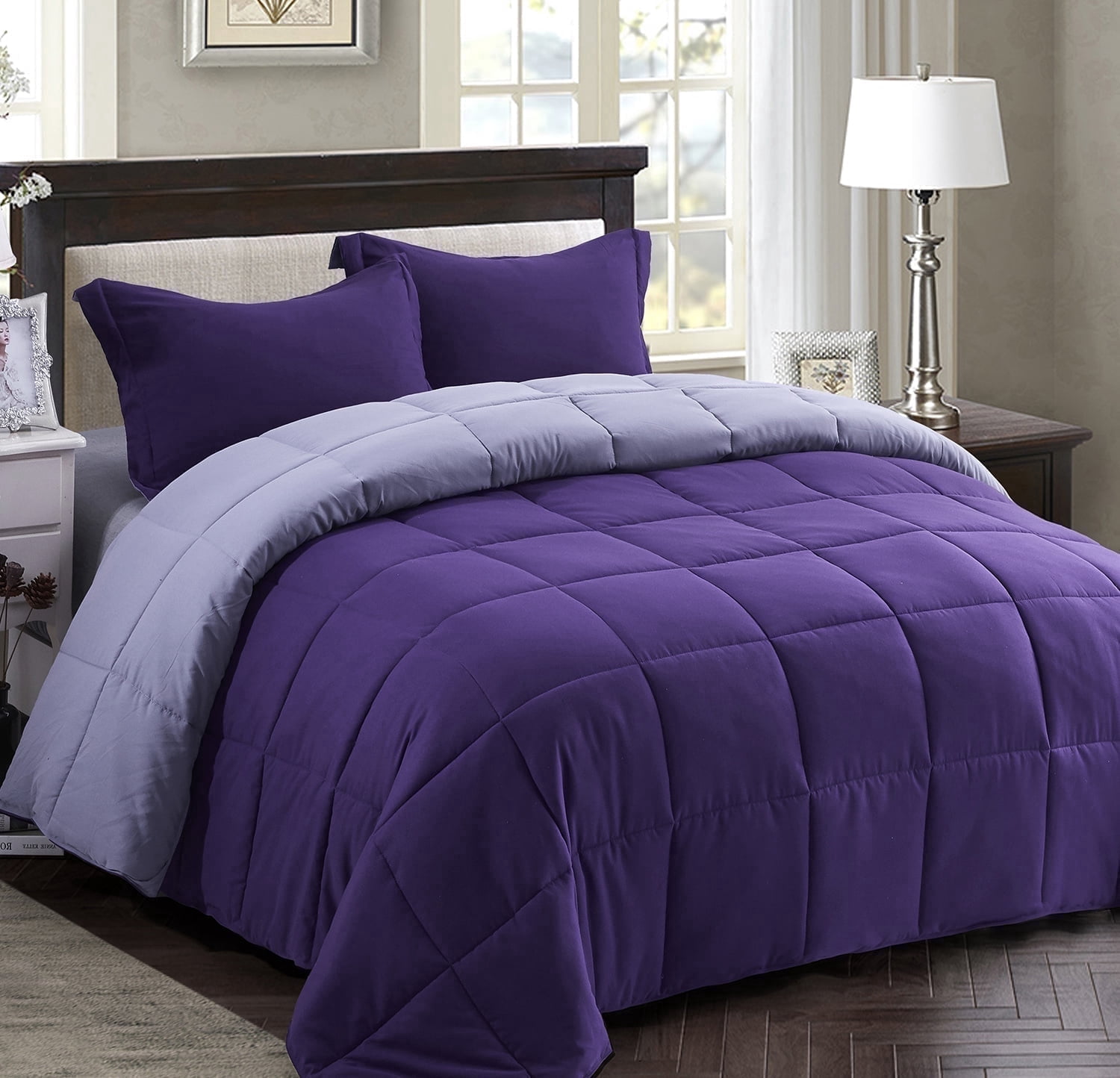 HIG Twin Size Bedding, Light Weight Down Alternative Comforter Set ...