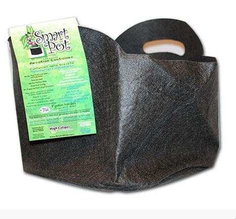 HIGH CALIPER GROWING 21007RT Smart Pot, 7-Gallon, Black - Walmart.com