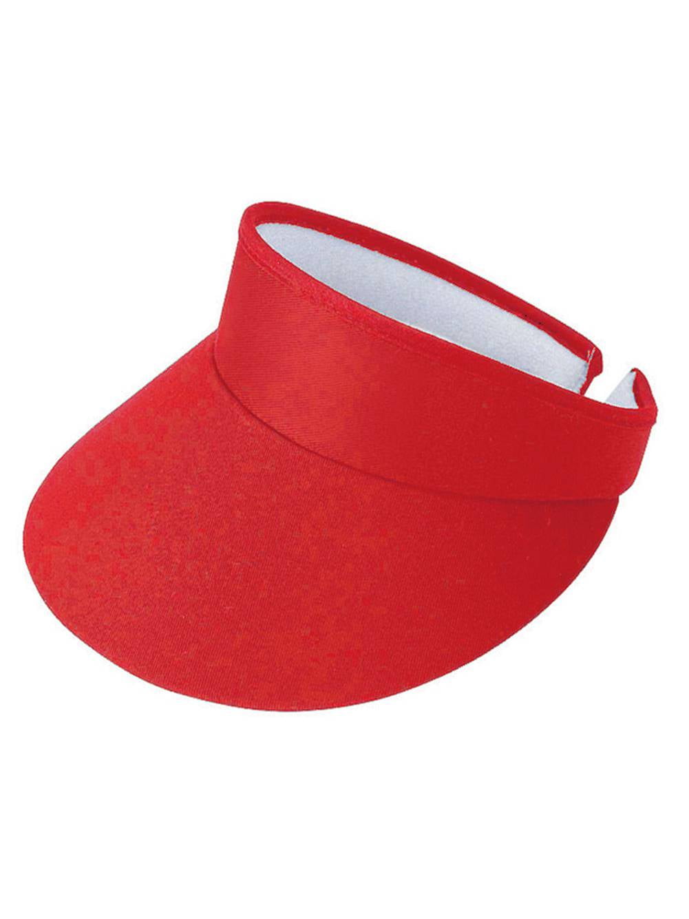 HIGH CROWN SPORTS GOLF CLIP ON VISOR, Red - Walmart.com