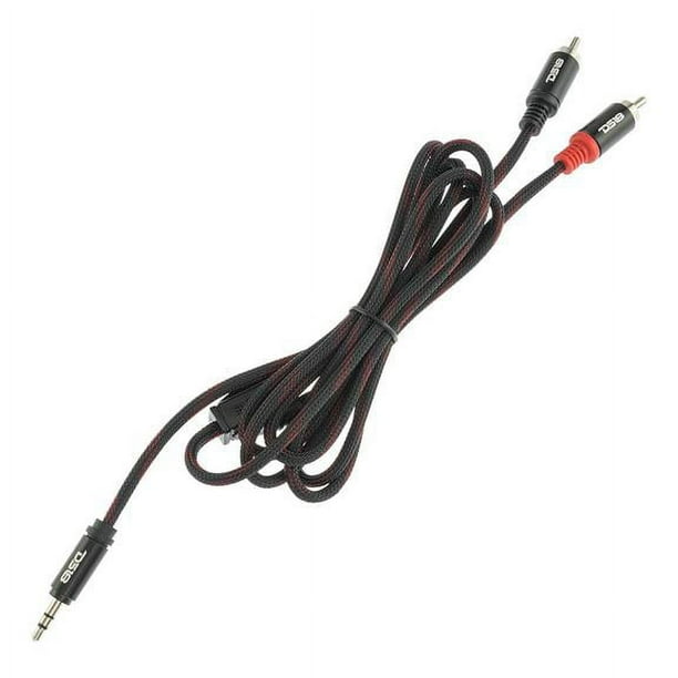 HIGH QUALITY 6 FT RCA TO AUX CABLE - Walmart Business Supplies