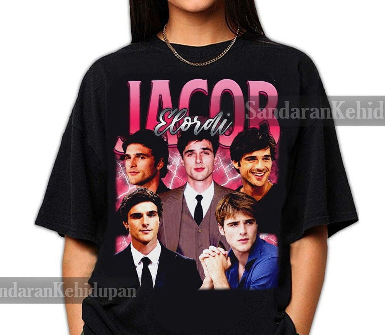 HIGH QUALITY TEE SHIRT Limited Jacob Elordi 90s Vintage Tshirt, Jacob ...