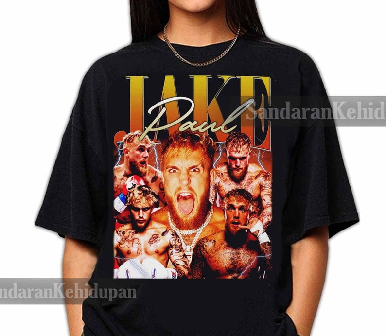 HIGH QUALITY TEE SHIRT Limited Jake Paul Shirt, Jake Paul Fans Gifts ...