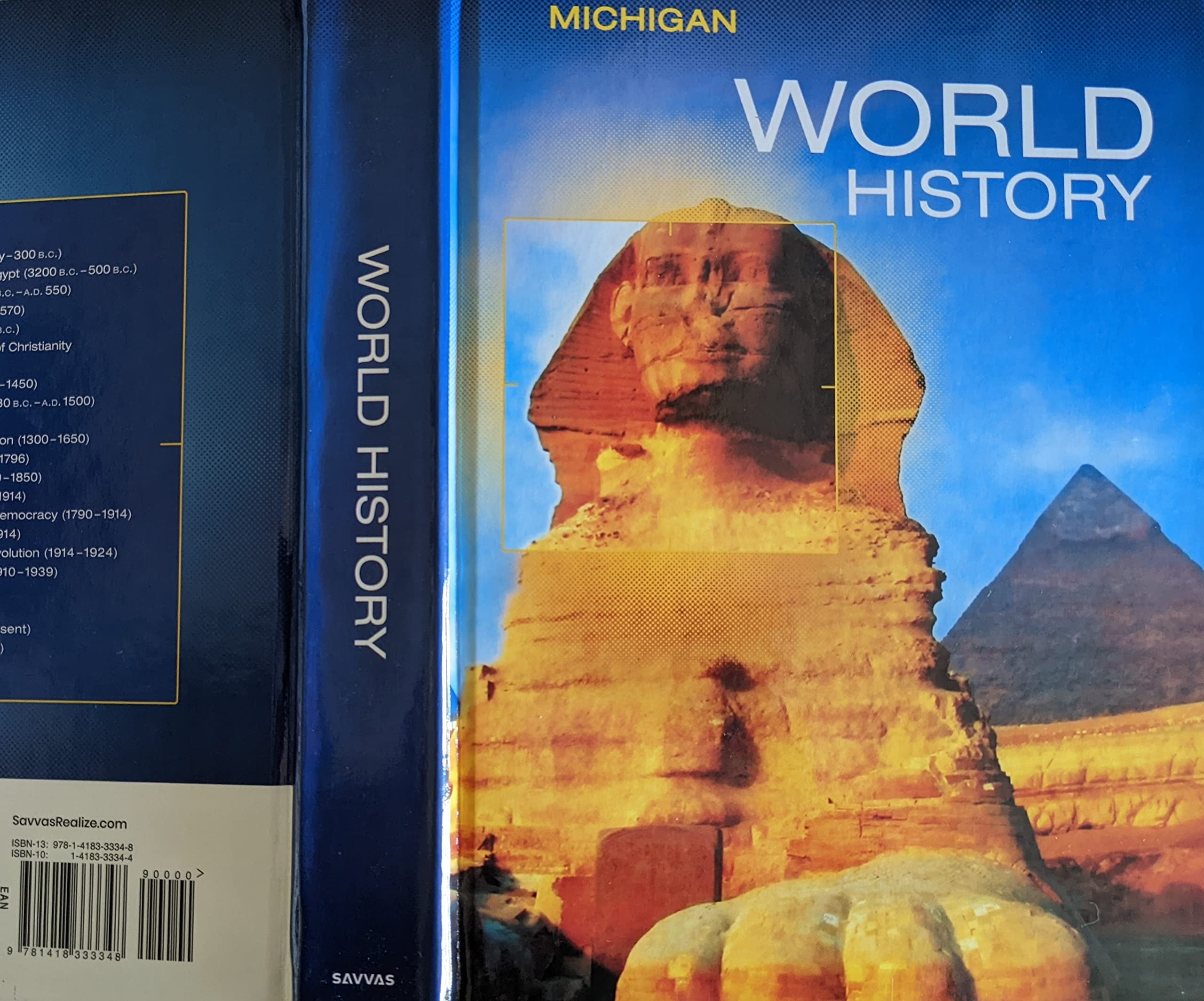 HIGH SCHOOL WORLD HISTORY 2021 MICHIGAN STUDENT EDITION - Walmart.com