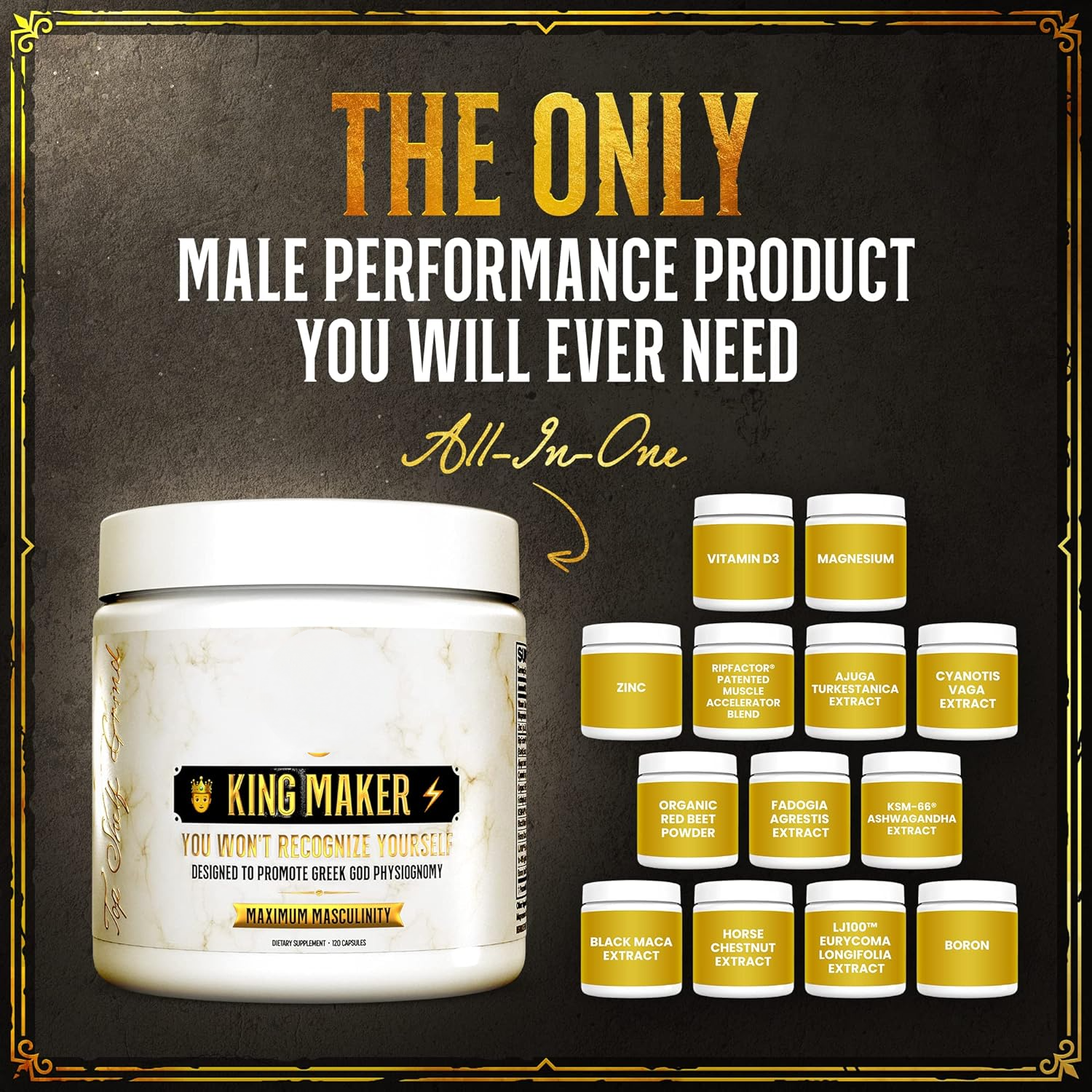 【HIGH SELLING】1bottle King maker Capsules - Walmart.com