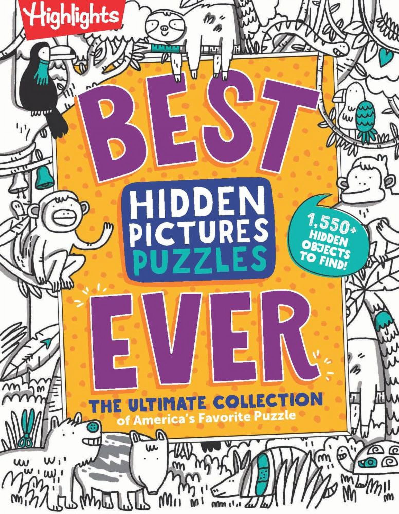Best Hidden Pictures Puzzles EVER: Find over 1,550 Hidden Objects in ...
