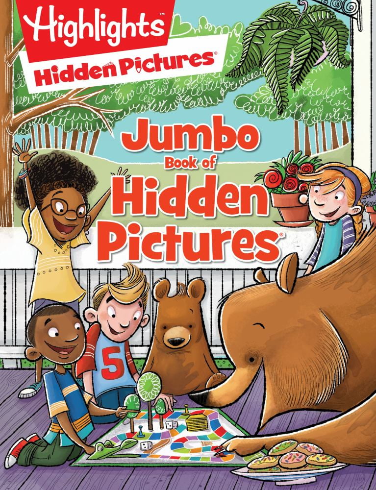Highlights Jumbo Hidden Pictures Book with 1,500+ Seek-and-Find Puzzles ...