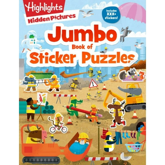 Jumbo Book of Sticker Puzzles: Ultimate Sticker Puzzle Fun with over ...