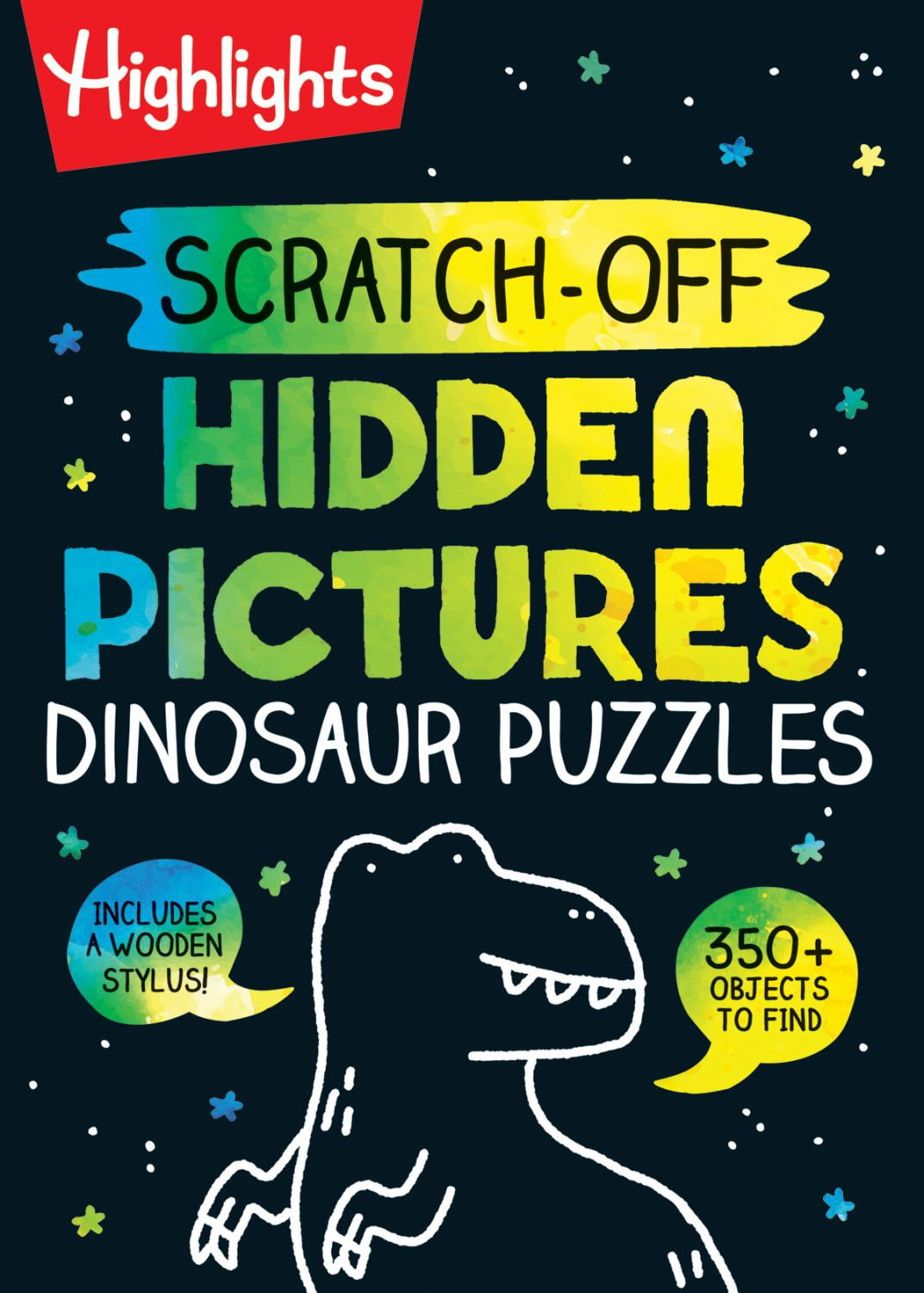 Scratch-Off Hidden Pictures Dinosaur Puzzles: Scratch-Off Hidden ...