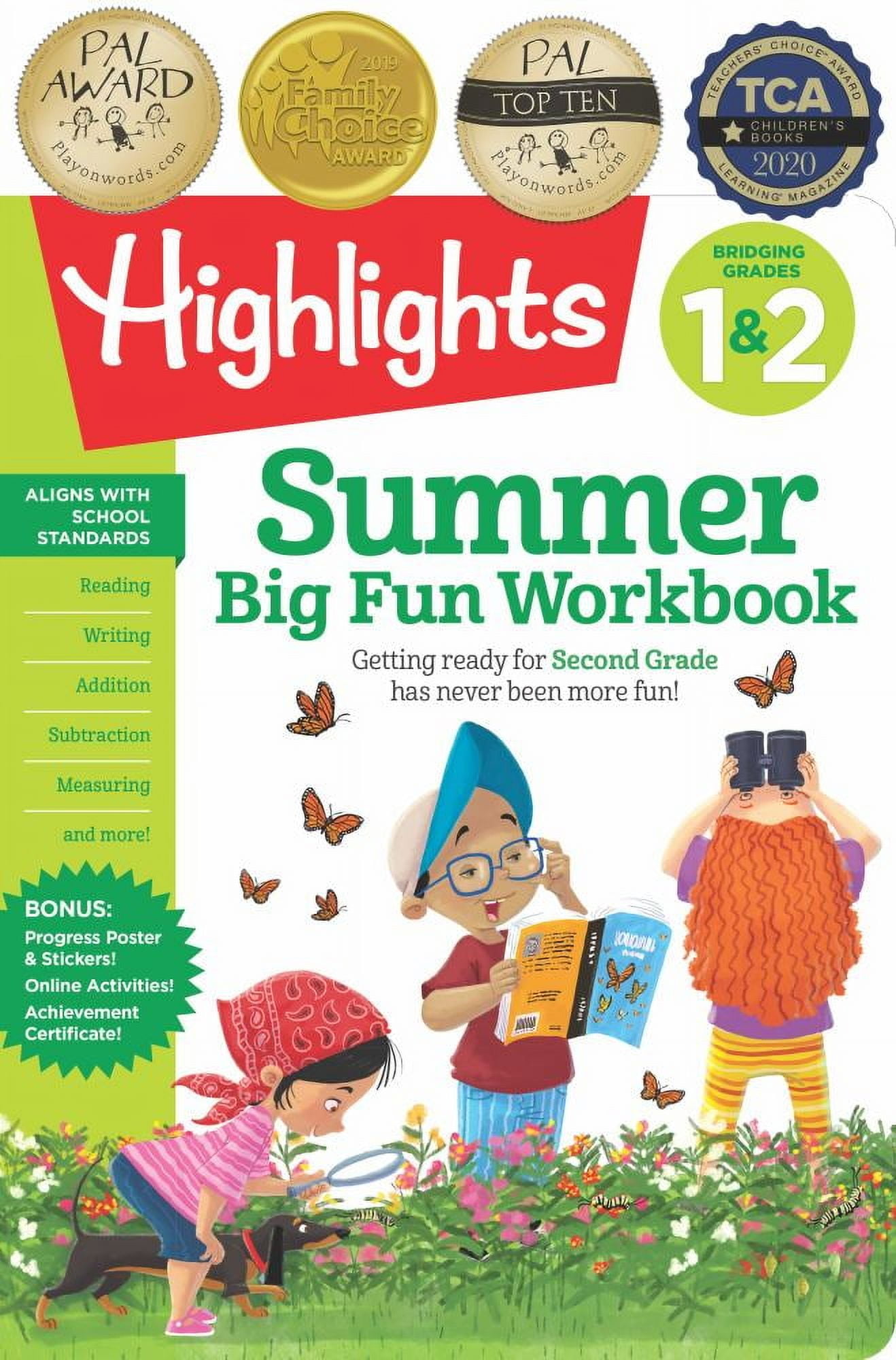 HIGHLIGHTS: Summer Big Fun Workbook Bridging Grades 1 And 2: Summer ...
