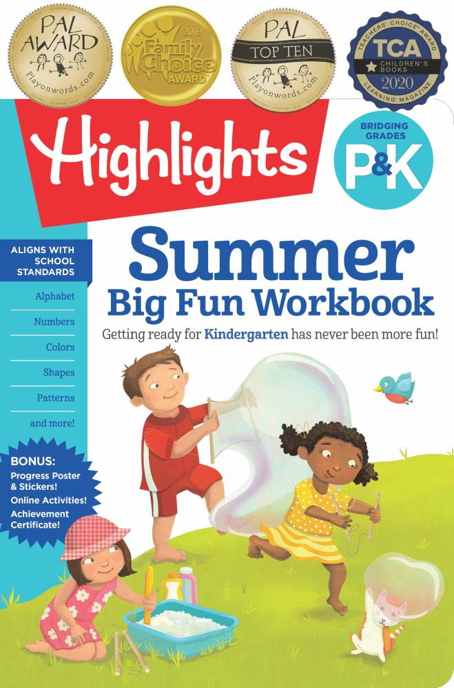 HIGHLIGHTS: Summer Big Fun Workbook Bridging Grades P and K ...