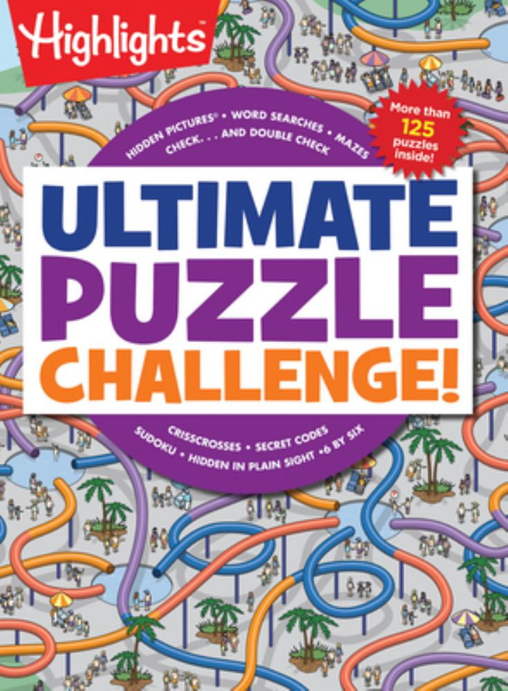 HIGHLIGHTS: Ultimate Puzzle Challenge!: 125+ Brain Puzzles for Kids ...