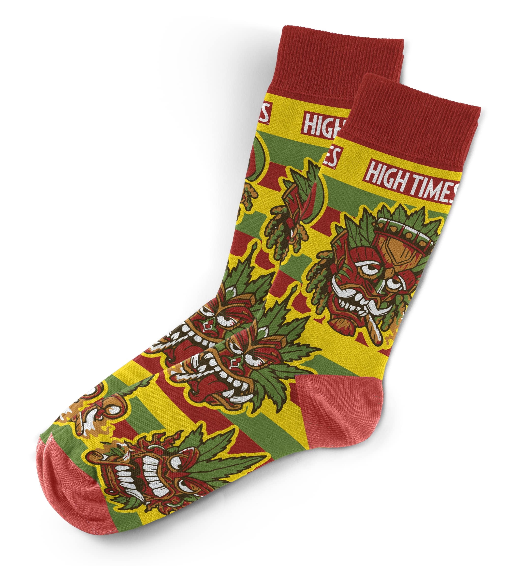HIGHTIMES Magazine Officially Licensed Socks, Funny Novelty Crew Socks ...