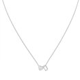 HIJONES Women's Stainless Steel Heart Initial Necklace Tiny Letter ...
